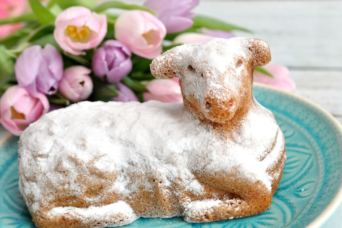 Das Osterlamm: Traditionelle Leckerei aus der Backform ...